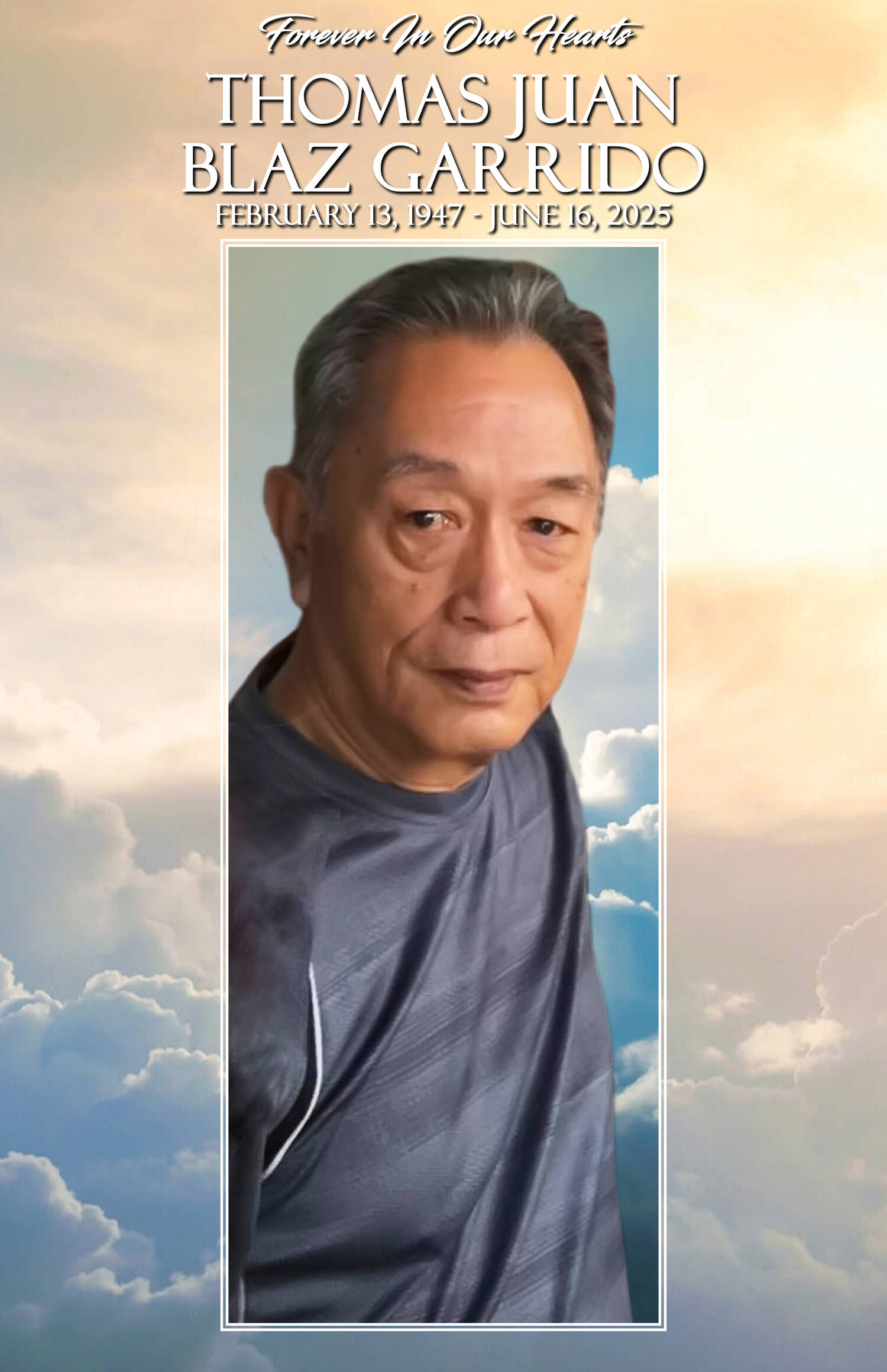 Thomas J. B. Garrido - Guam Memorial Park & Funeral Home is committed ...